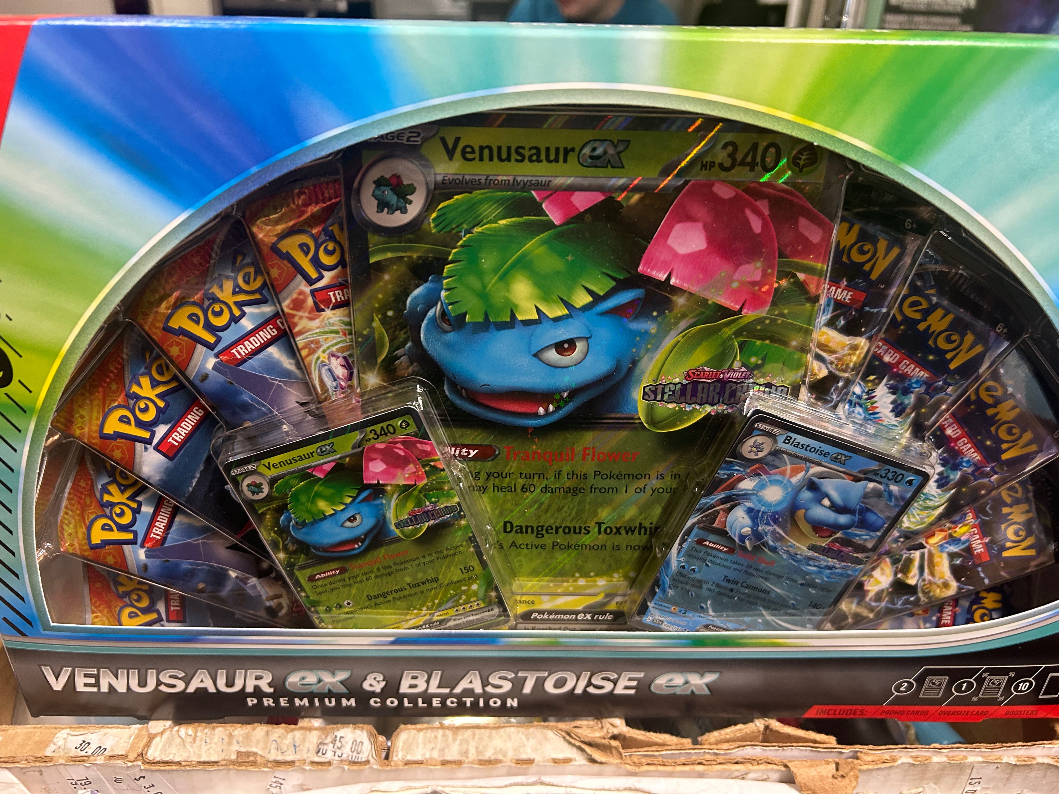 VENUSAUR AND BLASTOISE PREMIUM COLLECTION BOX – TPV POKE CENTER