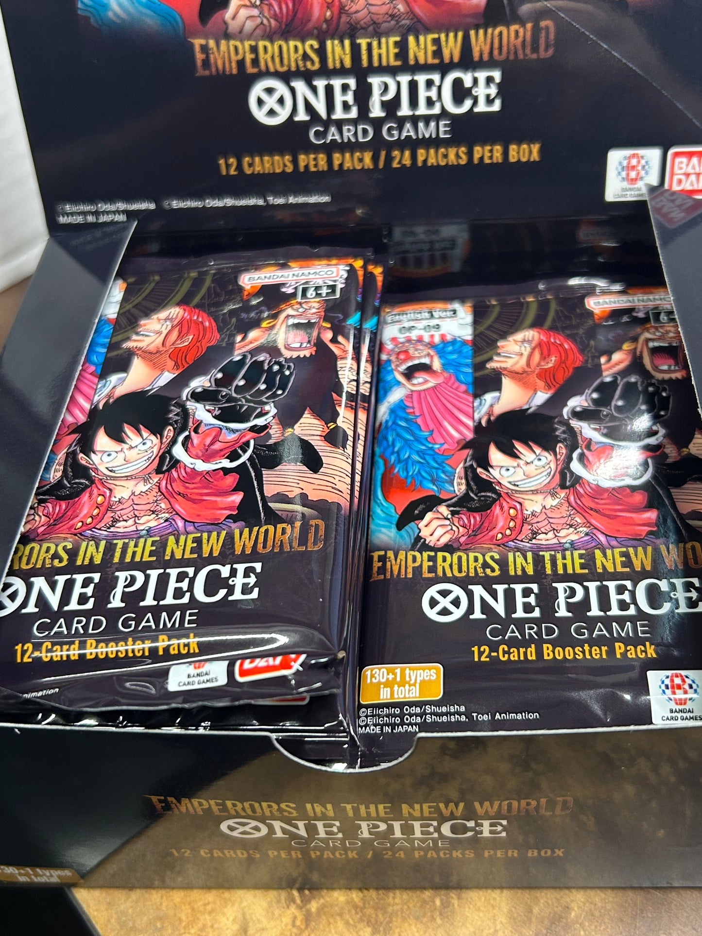 ONE PIECE OP-09 EMPERORS IN THE NEW WORLD BOOSTER PACK – TPV POKE CENTER